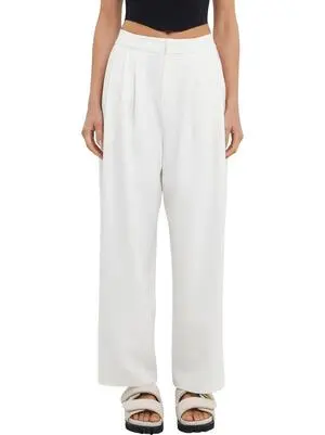 GREY LAB High-waisted Balloon Trousers - White