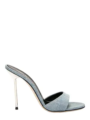 Paris Texas Lidia Mule 105 Blue