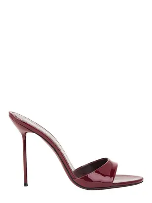 Paris Texas Lidia Mule 105 Rouge Noir