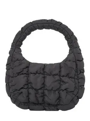Cos Quilted Micro Bag Black