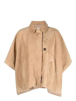 BRUNELLO CUCINELLI Suede Cape