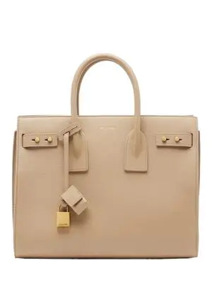Saint Laurent Sac De Jour Small Tote Bag - Beige