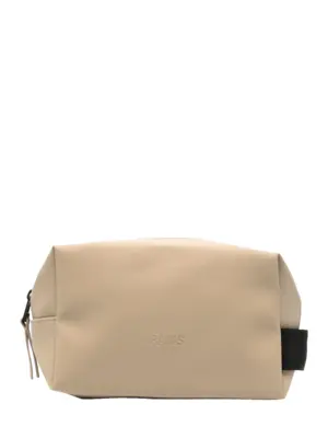 Rains Rains Zip-Up Wash Bag Neutrals