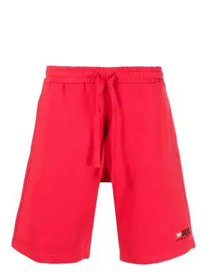 DIESEL® P-crown-div Track Shorts - Red