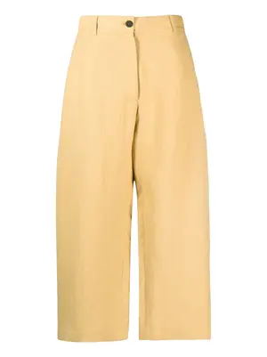 Studio Nicholson High-waisted Wide-leg Trousers - Neutrals