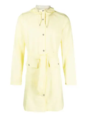 Rains Long-sleeve Raincoat - Yellow
