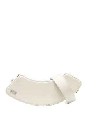 Gcds Comma Shoulder Bag - Neutrals