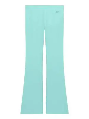 COURRÃ¨GES Courrèges Tech Jersey Pant - Turquoise