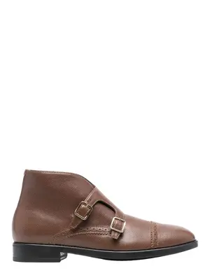 TOM FORD TOM FORD Double-Buckle Monk Shoes
