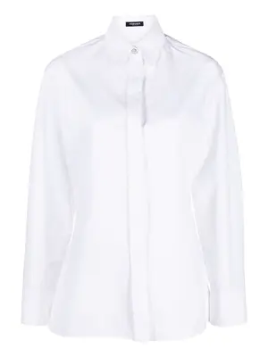 VERSACE Versace Long-Sleeve Cotton Shirt