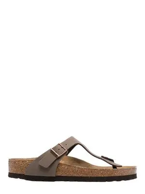 BIRKENSTOCK Thong-strap Flat Sandals - Brown