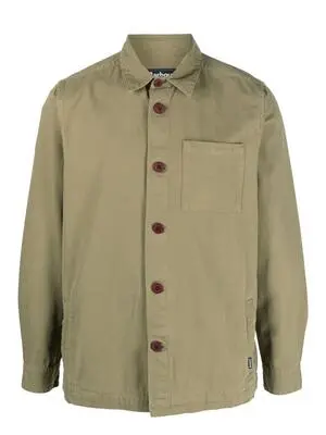 Barbour Patch-pocket Cotton Shirt - Green