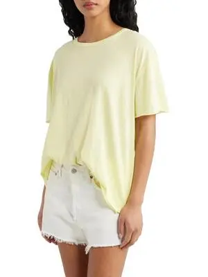 Free People Free People Nina Crewneck T-Shirt Yellowcake