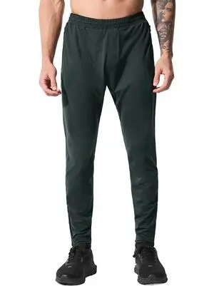 Alo Yoga Conquer React Performance Pant Charcoal Green