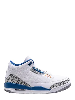 JORDAN Air 3 Wizards Sneakers - White