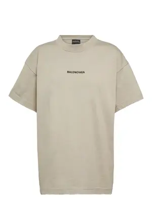Balenciaga Logo T-shirt - Black