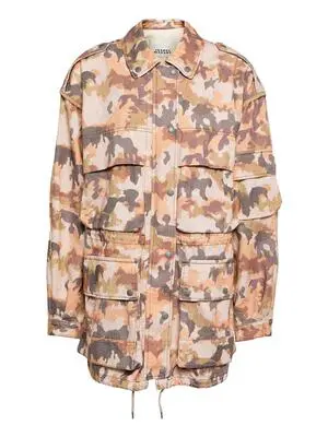 Isabel Marant Étoile Elize Printed Cotton Jacket - Multicoloured