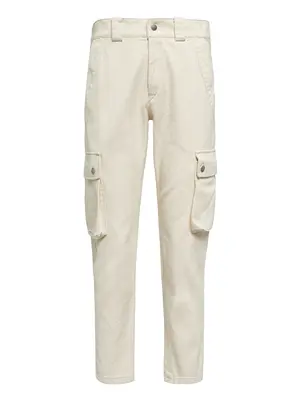 Isabel Marant Evalia Tapered Cargo Pants - Neutrals