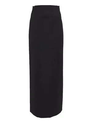 Wardrobe.NYC Wool Maxi Skirt - Black