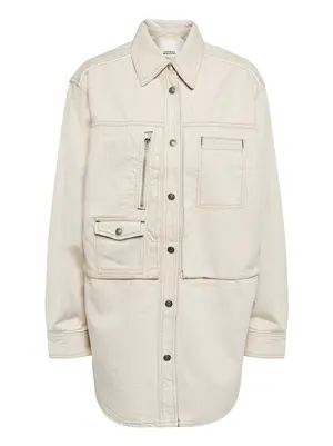 Isabel Marant Pearl Denim Jacket - Neutrals
