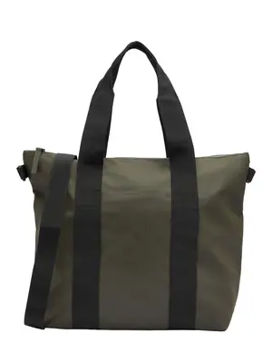 Rains Rush Waterproof Tote - Dark Green