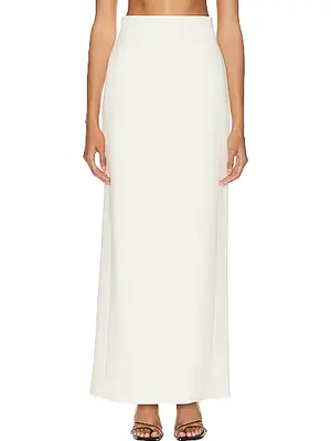 Wardrobe.NYC WARDROBE.NYC Column Skirt Off White