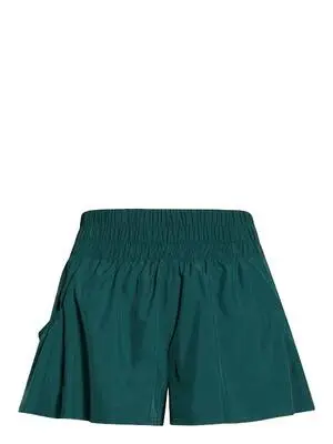 Free People Get Your Flirt On Shorts - Evergreen
