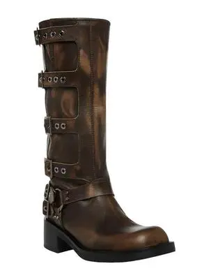 Steve Madden Rocky Boots - Brn Distre