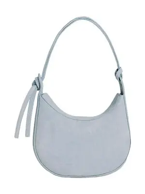 REFORMATION Mini Rosetta Leather Shoulder Bag - Blue