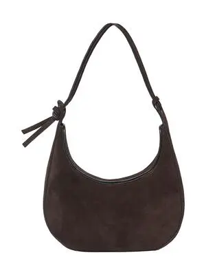 REFORMATION Medium Rosetta Shoulder Bag - Brown