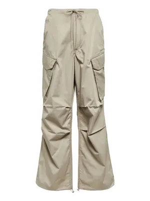 AGOLDE Ginerva Cotton Poplin Cargo Pants - Grey