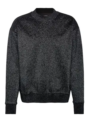 JIL SANDER Jil Sander Metallic Crewneck Sweater