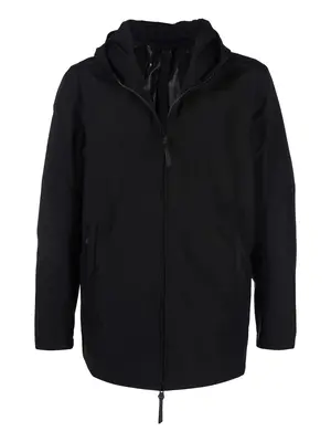 Boris Bidjan Saberi Hooded Zip-up Jacket - Black