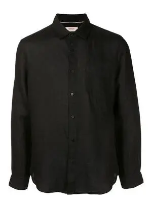 OSKLEN Buttoned-up Long-sleeved Shirt - Black