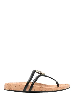 Michael Kors Hampton Flip Flops - Black