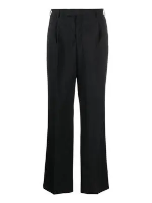 PT TORINO High-waisted Tailored Trousers - Black