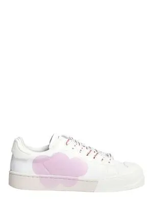 Marni Graphic Print Low Top Sneakers - White