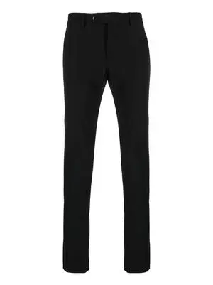 PT TORINO Slim-cut Cotton Chinos - Black