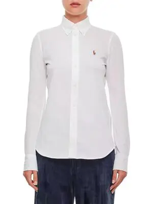 Polo Ralph Lauren Heidi Embroidered Shirt - White