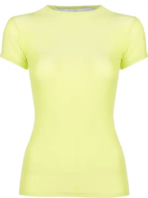 GLORIA COELHO Round-neck T-shirt - Green