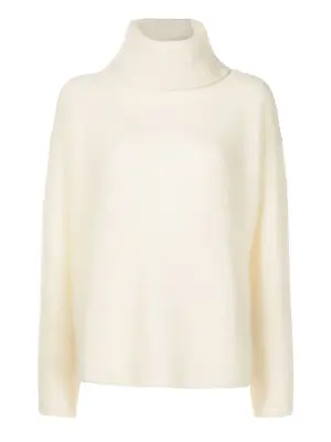 BOSS Roll-neck Jumper - Neutrals