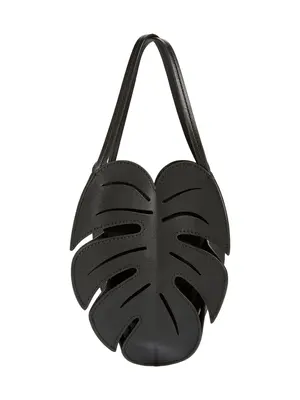 Staud STAUD Palm Leather Tote Black