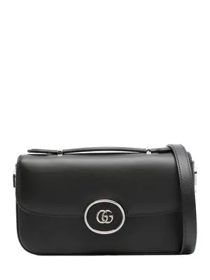 Gucci Petite Gg Shoulder Bag - Black