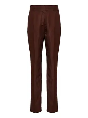 Jacquemus Le Pantalon Tibau Tapered Pants - Brown
