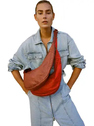 Free People Idle Hands Sling Brown