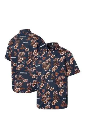 Reyn Spooner Chicago Bears Kekai Button-up Shirt - Navy