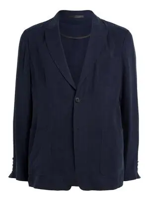 Giorgio Armani Single-breasted Blazer - Blue