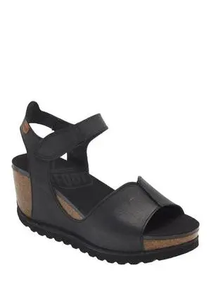 ON FOOT Samoa 310 Wedge Sandal - Black