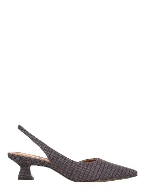 Franco Sarto Devin Slingback Kitten-Heel Pumps Purple
