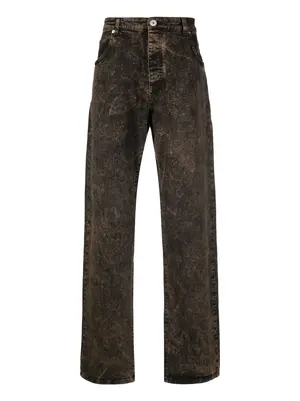 BALMAIN Balmain Distressed-Effect Denim Jeans